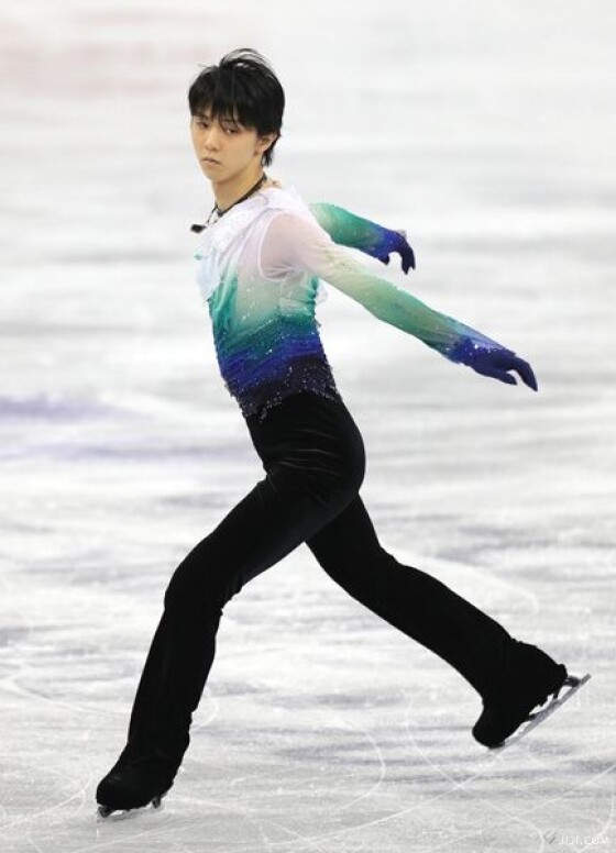 【写真】【男子フィギュア】羽生結弦 (421/562) | 時事通信ニュース