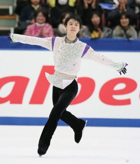 【写真】【男子フィギュア】羽生結弦 (550/562) | 時事通信ニュース